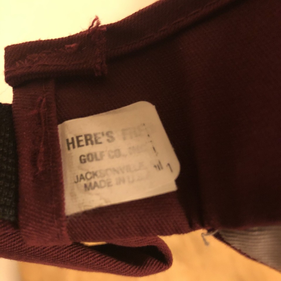 Vintage USC Gamecocks USA Made Hat Golf Visor Womens Bow South Carolina ...