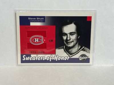 Steve Shutt 2001-02 Upper Deck Vintage Sweaters Of Honor Jersey Insert ...