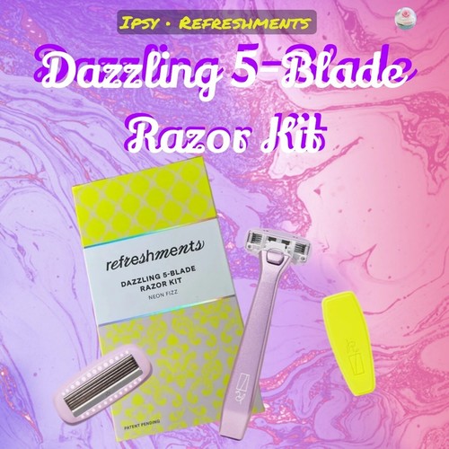 Dazzling 5-Blade Razor Kit by REFRESHMENTS Ipsy | eBay