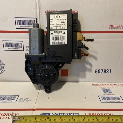 Audi A4 S4 8E B6 01-05 Rear Right (Passenger) Power Window Motor ...