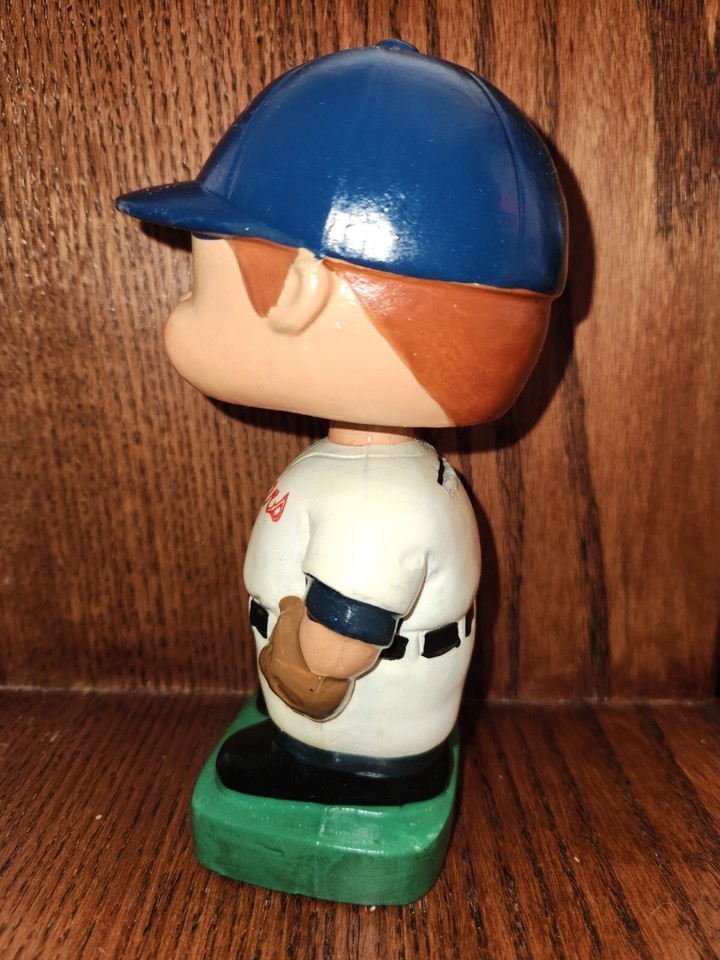 Los Angeles Dodgers Baseball Wedge Base Bank Nodder Bobblehead Vintage ...
