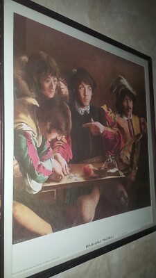 The Beatles vintage poster Renaissance Minstrels 1969 by:Fabio Traverso ...