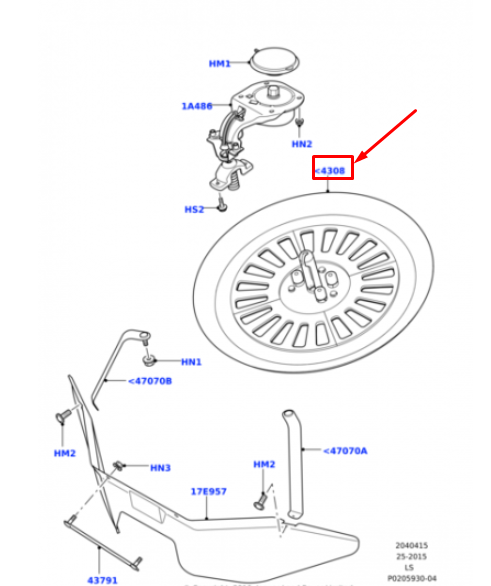 Land Rover Discovery 4 With Adblue Tank Genuine Spare Wheel Protector ...