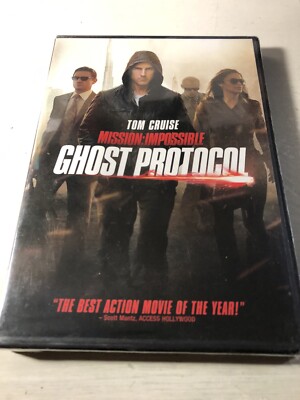 Mission: Impossible: Ghost Protocol (2011) DVD NEW Action Thriller Tom ...