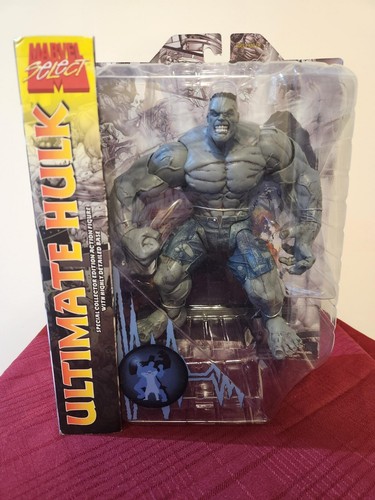 Marvel Select Rare Ultimate GREY HULK Figure Diamond Select | eBay