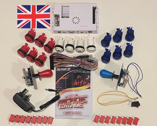 Pandora 3D Alpha max - 10005 Games - ARCADE KIT Red/Blue | eBay UK