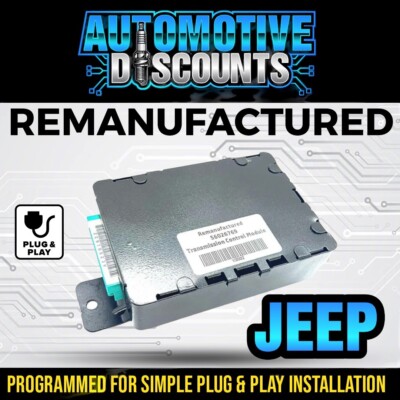 93 Jeep Cherokee XJ Transmission Control Module TCU TCM Plug & Play ...