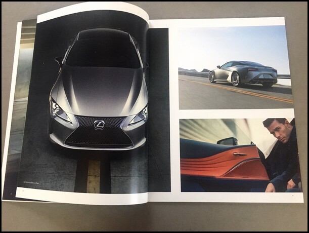 2020 Lexus LC LC500 LC500h Coupe 44-page Original Car Sales Brochure ...