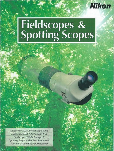 Optics Brochure - Nikon - Fieldscopes & Spotting Scopes - 1993 (CB407 ...