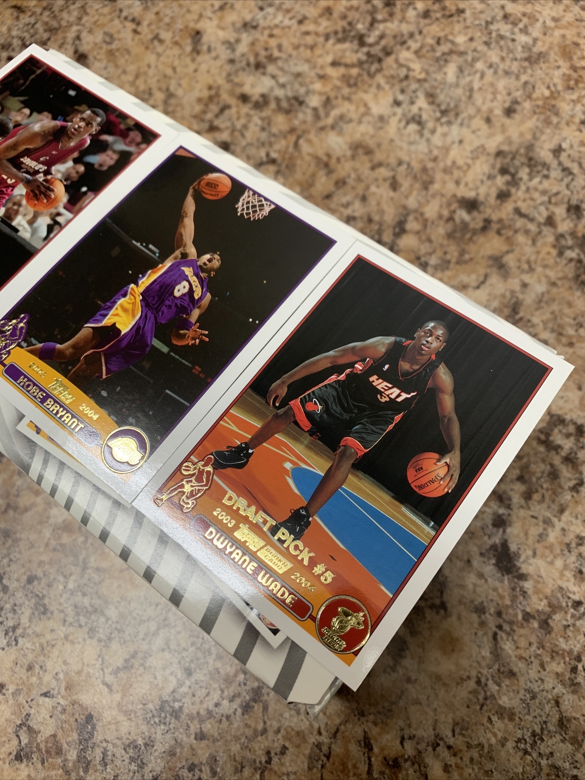 2003-04 Topps NBA Complete Set 265 cards, Mint Opened Box. Lebron James ...