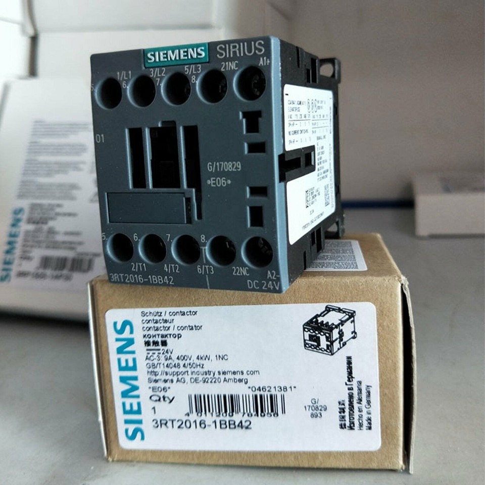 Siemens 3RT2016-1BB42 1PC New 3RT20161BB42 Contactor | eBay