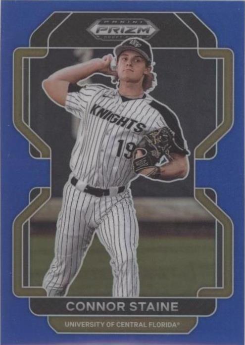 2022 Panini Prizm Draft Picks - Connor Staine #PDP146 Blue Prizm (RC ...
