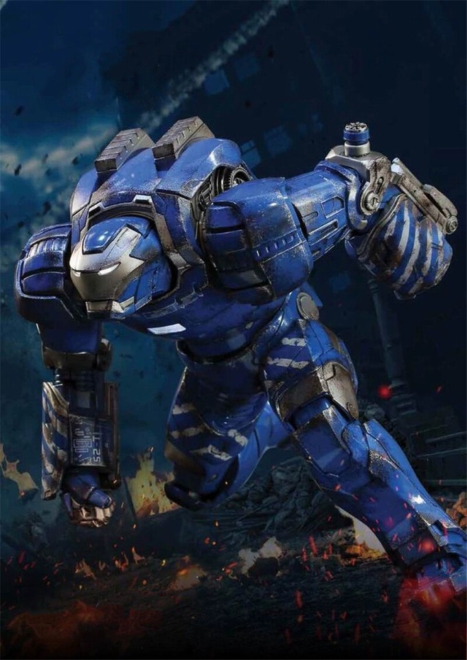 Comicave CS Iron Man MK38 Igor 1/12 Light Model Metal Action Figure In ...