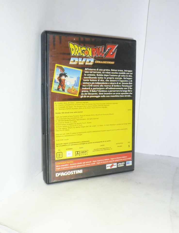 Dragonball Z DVD Collection - Vol. 3 - Episodes 9/12 - Yamato - DVD ...