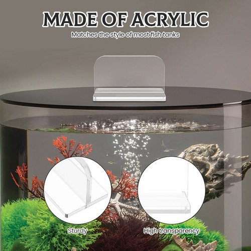 4Pcs Aquarium Lid Handles Acrylic Fish Tank Cover Handle Transparent ...