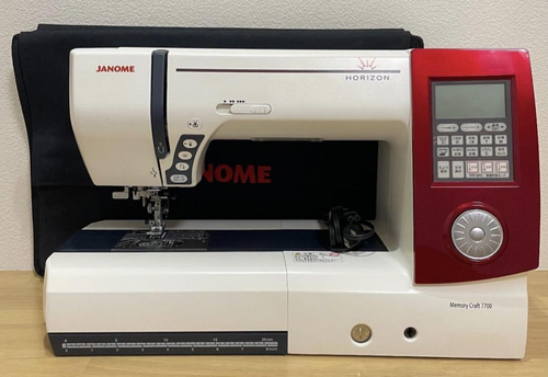 Janome Memory Craft 7700 Horizon Computerized Sewing Machine | eBay UK