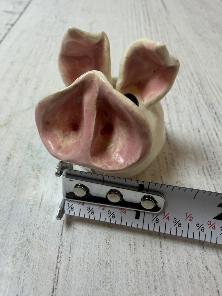 Vintage Ceramic Pig Figurine with Large Snout Collectible Pottery | eBay