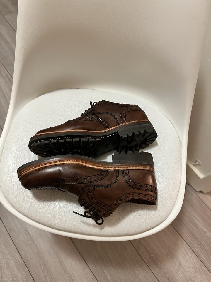Grenson Archie Men's Brogues Commando Sole - UK 8.5 | eBay UK