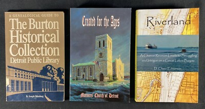 Detroit Books Burton Library Riverland Mariners Church | eBay