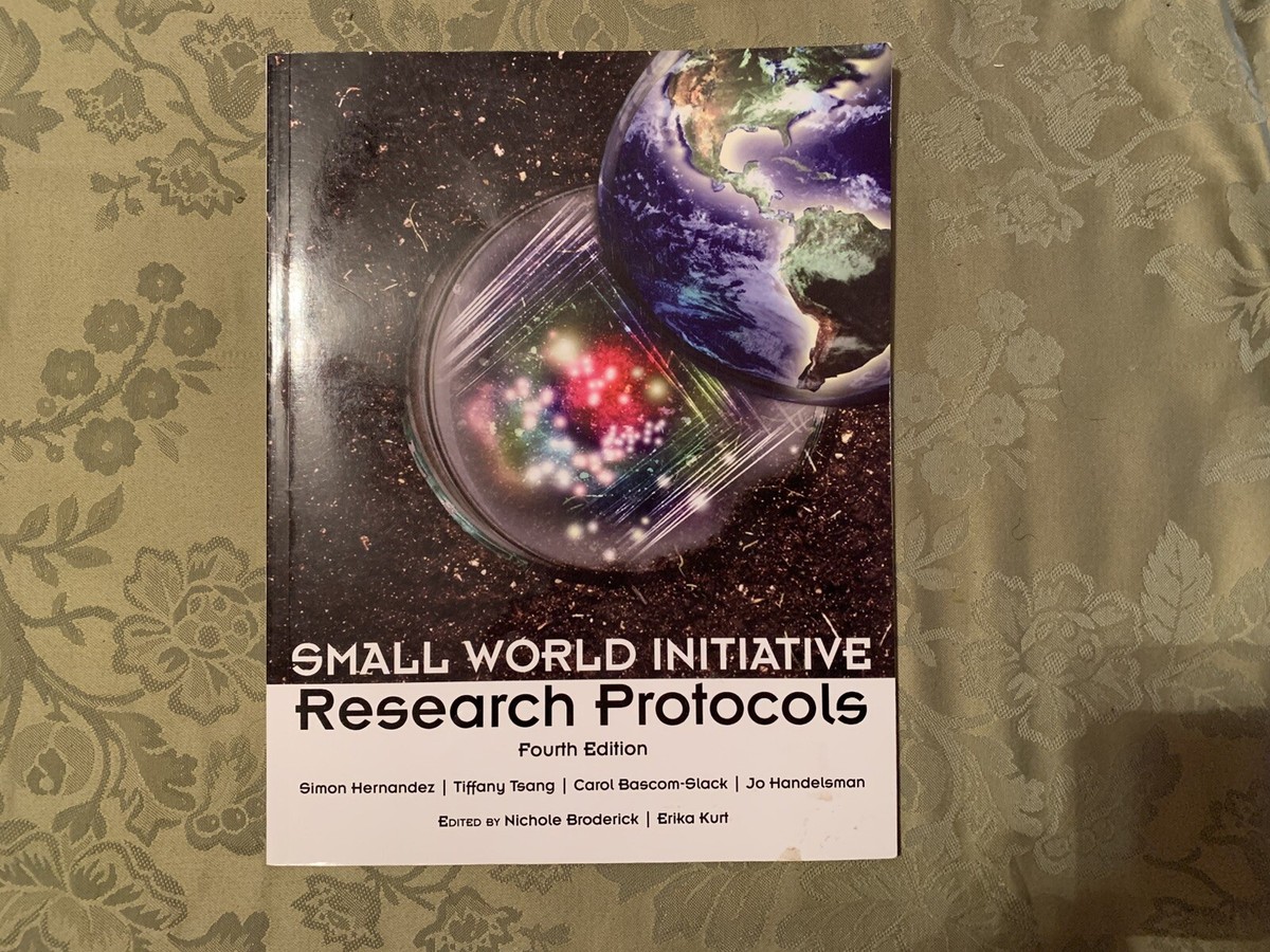 Small World Initiative Poster The Lazy Person's Guide To Saving The