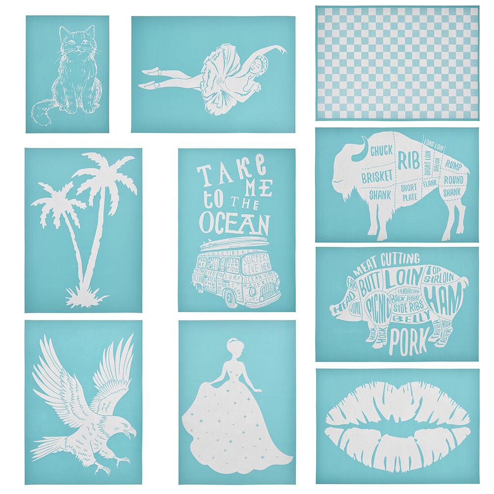Stencil Designs For Screen Printing