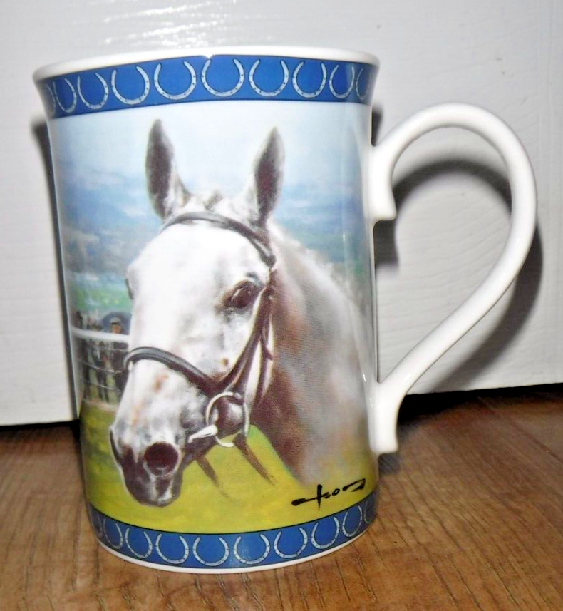 Full Set Of 6 Danbury Mint Horse Racing Legends Mugs By Graham Isom ...