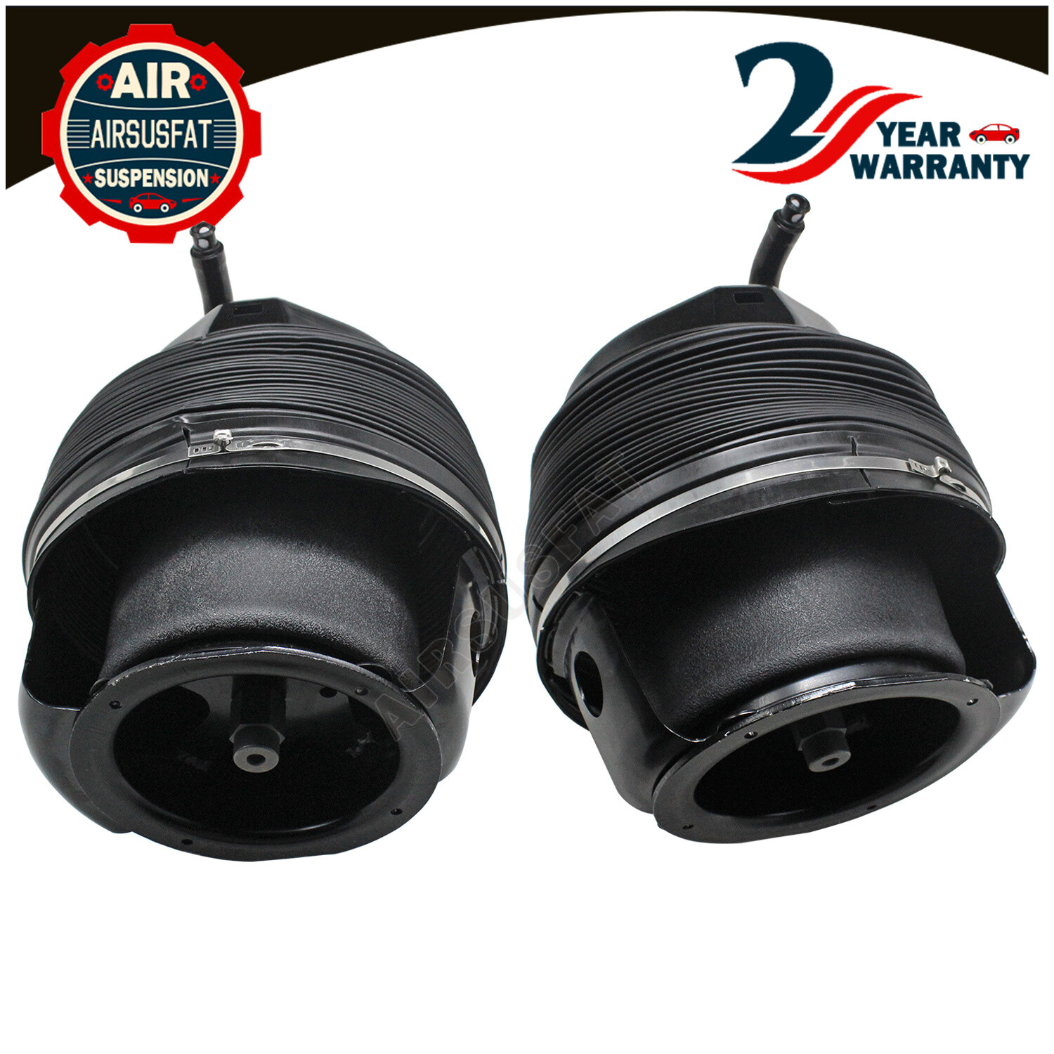 Pair Rear Air Suspension Spring for Toyota Sequoia 2008-20 4809034010 ...