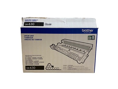 Brother Genuine DR630 Drum Unit Yields up to 12,000 Page - NEW ...
