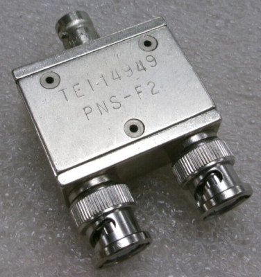 Trompeter Electronics TEI14949 PNS-F2 Coaxial Splitter #713W | eBay