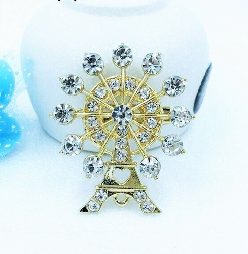 FERRIS WHEEL Rhinestone CIRCUS Amusement THEME Park Eiffel Tower ...