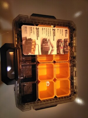 TOUGHBUILT StackTech Deep Large Organizer Tool Case box Packout flex ...