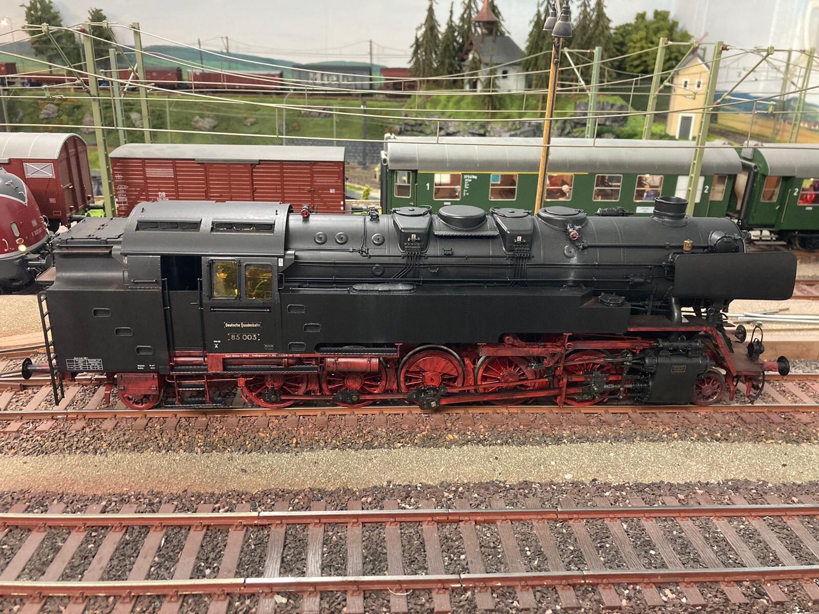MBW Spur 1 Dampflok BR 85 gealtert Varianten FS ESU 5.0 für Märklin KM1 Kiss | eBay.de