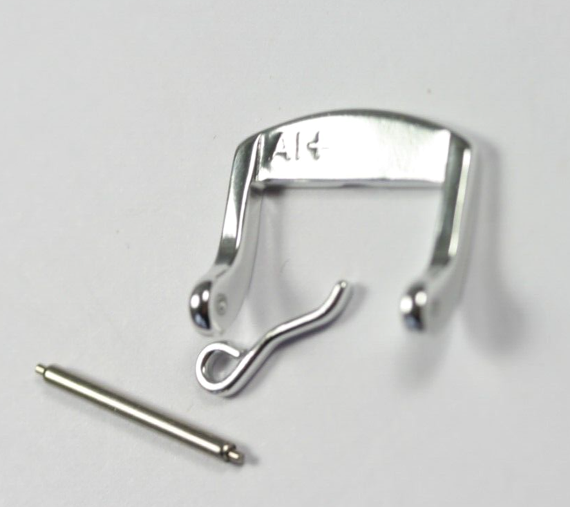 18mm buckle with 3 prong crown useful for SMITHS watch silver colour ...