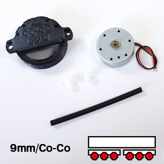 Lima Replacement CD Motor Upgrade Kit (9MM/CoCo/37/47/Deltic/Tender ...