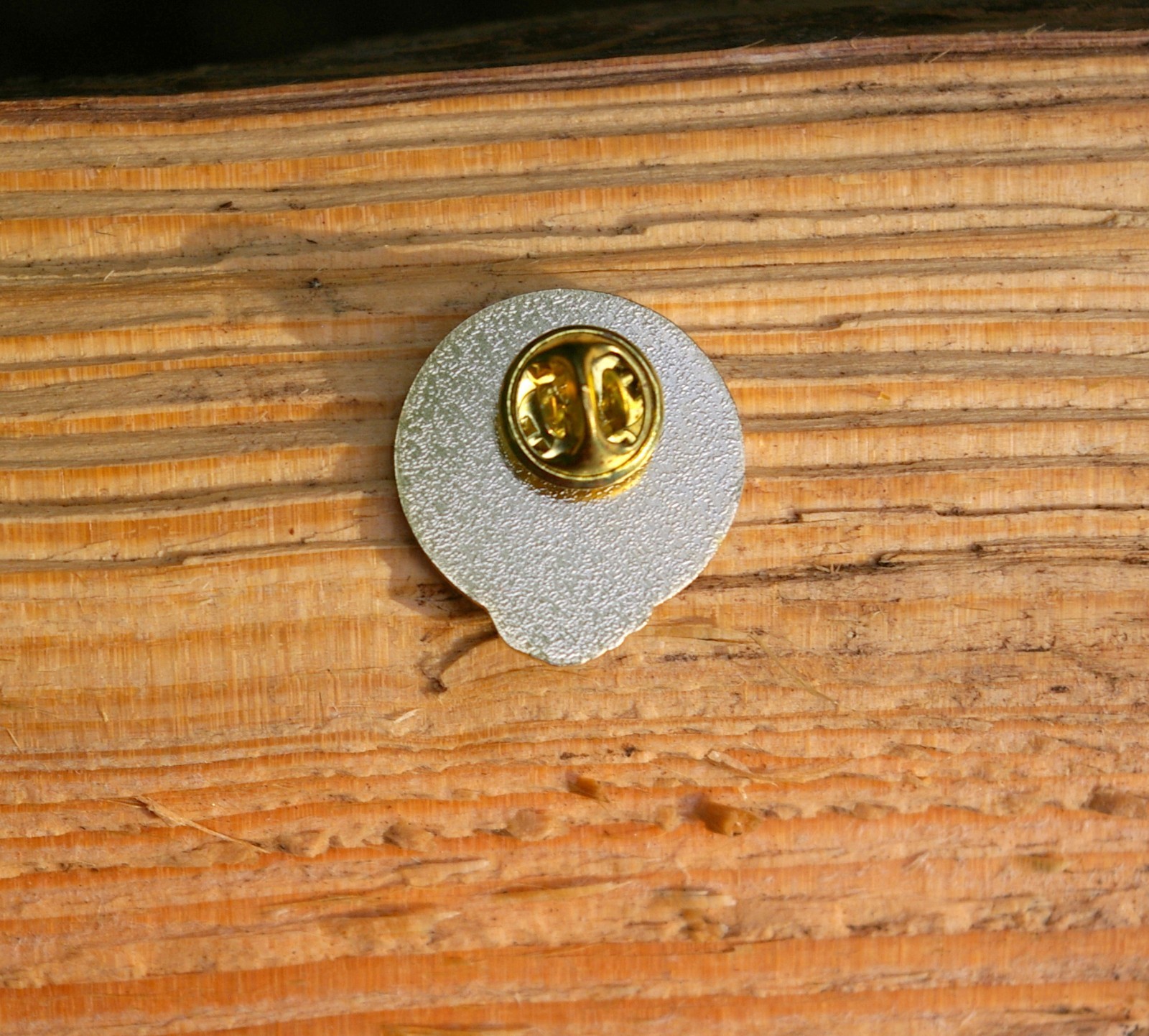 Partners Against Pain Logo Gold Tone Metal & Black Enamel Lapel Pin ...