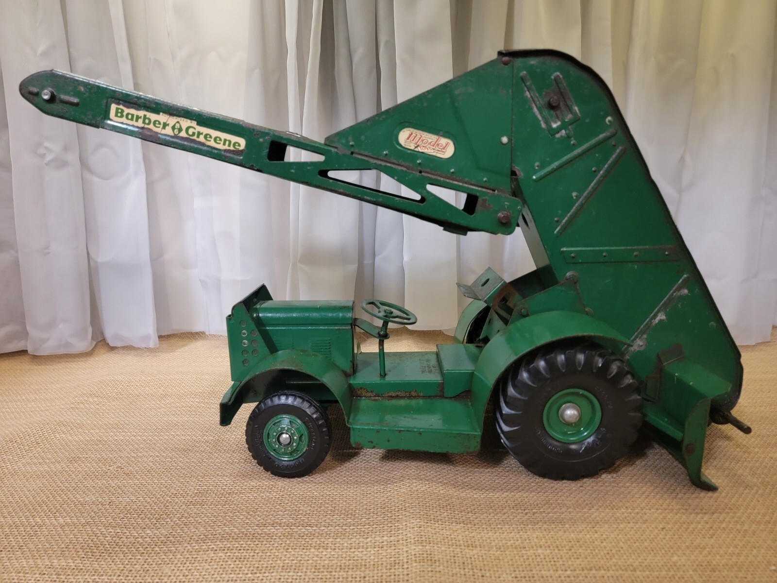 1953 Doepke Model Toys Berber & Greene Bucket Loader Tractor Rossmoyne ...