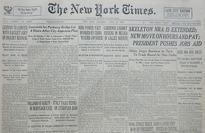 6-1935 June 15 NINE-POWER PACT INVOKED BY CHINA TO CURB JAPANESE. ITALY ...