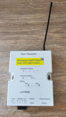Lutron RR-MAIN-REP-WH RA2 main processor | eBay
