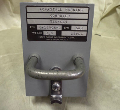 Safe Flight AOA Stall Warning Computer PN C-13006-2 | eBay