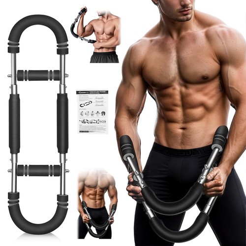 Twister Arm Trainer, Adjustable Spring Chest Expander Forearm ...