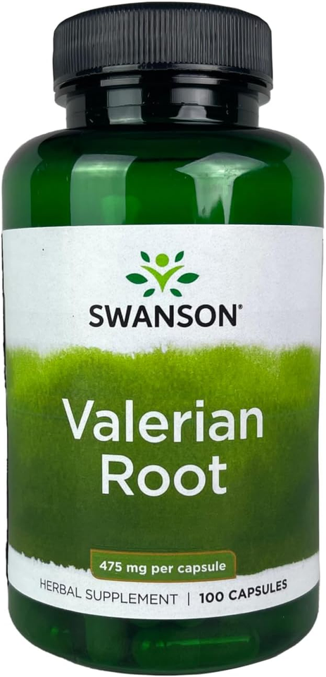 Valerian Root - Herbal Supplement - Relaxation and Sleep - 100 Capsules ...