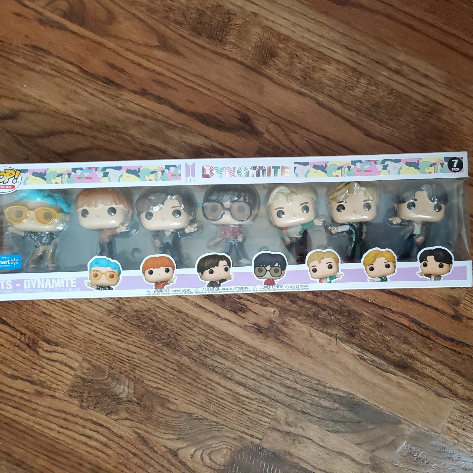 Funko BTS Dynamite Exclusive Pop! Vinyl 7-Pack Figure. New - Limited ...