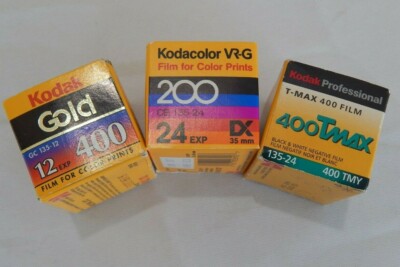 Vtg Kodak Professional - KODACOLOR VR-G - Gold - Print Film Expired ...