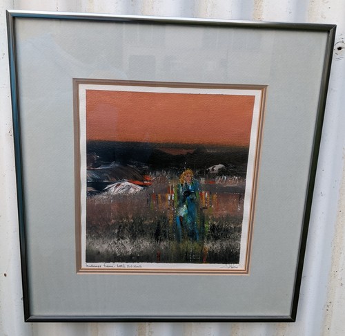 Tom Gleghorn (1925-) mixed media on paper original artwork - | eBay