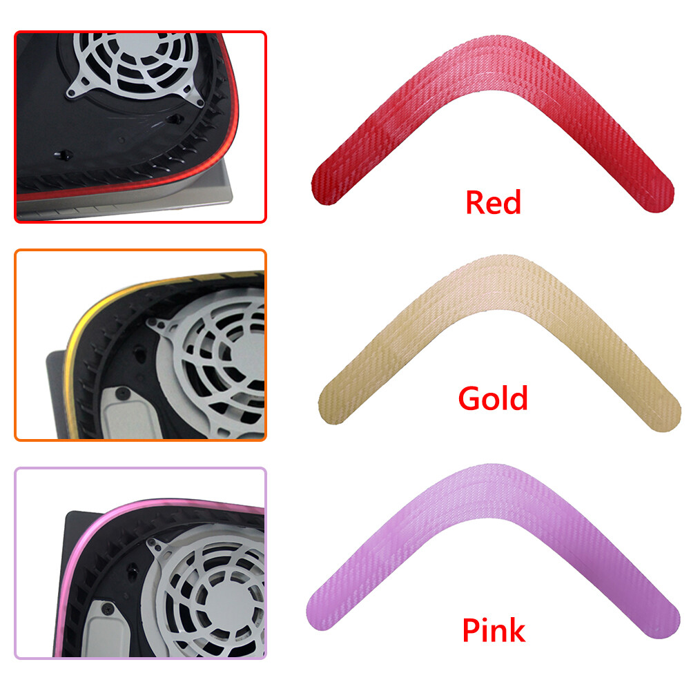 LED Light Strip Luminous Sticker for PS 5 Console PS5 Host Light Bar ...