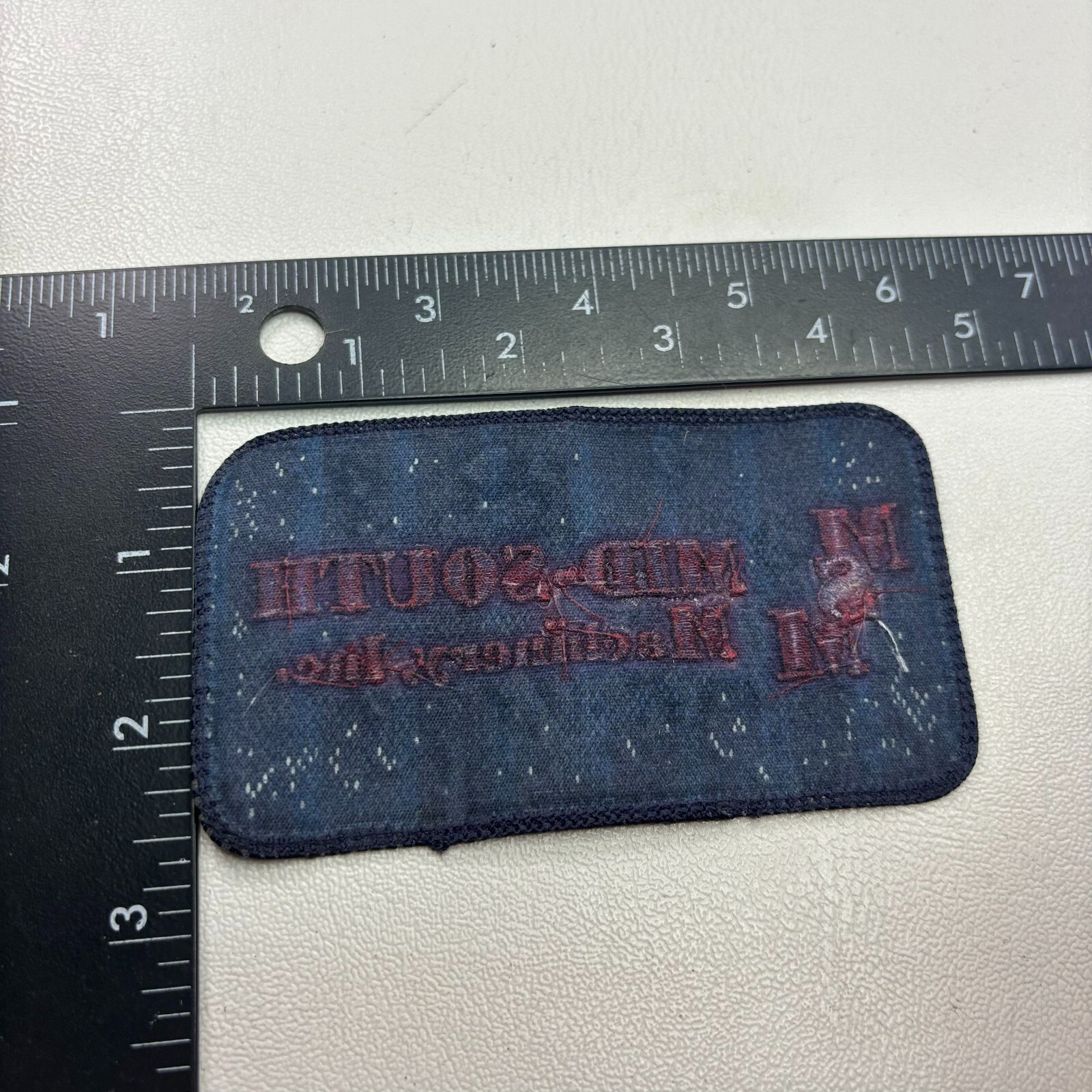 VINTAGE MSM MID-SOUTH MACHINERY INC. Equipment Advertising Patch 39MW ...