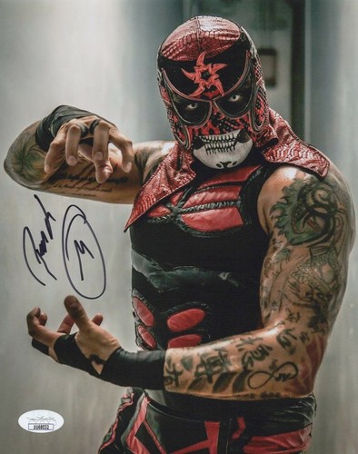 PENTA EL ZERO MIEDO Signed 8x10 AEW FIGHTER Photo Autograph JSA COA ...