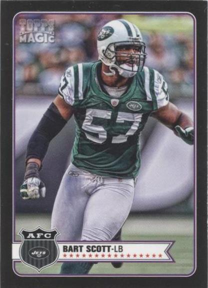 2012 Topps Magic - Bart Scott #141 Mini Black for sale online | eBay