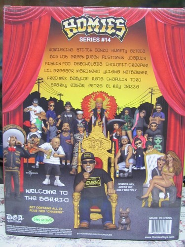 Homies Legend Series #14 Limited Edition 26 Figure Box Set "MIB" 2980 ...