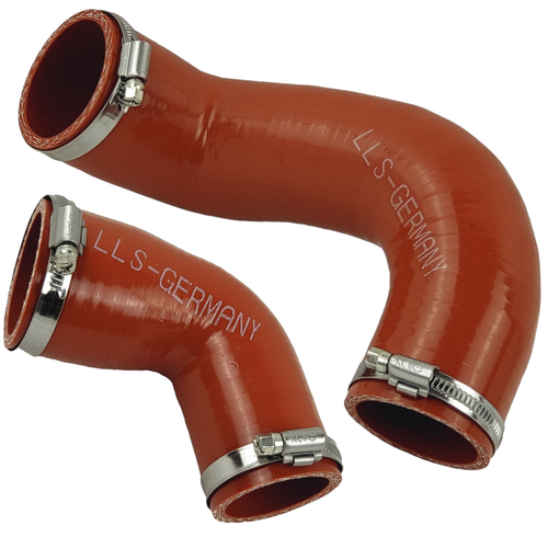 2x Turboschlauch Ladeluftschlauch Silikon für FORD KUGA 2.0 TDCi 4x4 ...